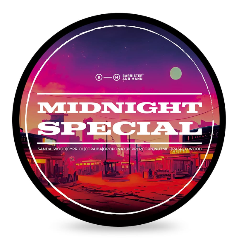Barrister and Mann sapone da barba Midnight Special 118ml | Epoca Barberia
