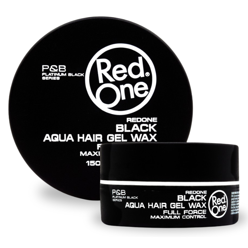 RedOne Aqua Hair Gel Black Cera per Capelli 150 ml | Epoca Barberia